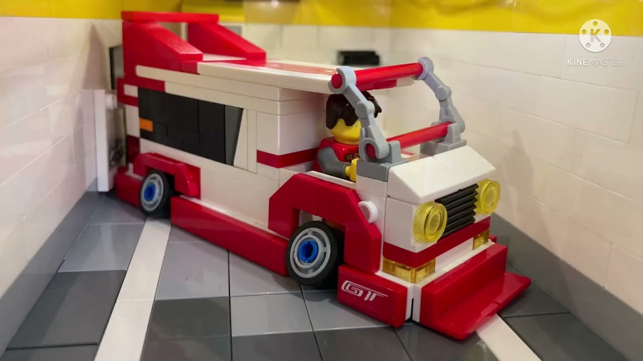 LEGO 4wlc HIACE MOC レゴ ハイエース 自作 #lego #4wlc - YouTube