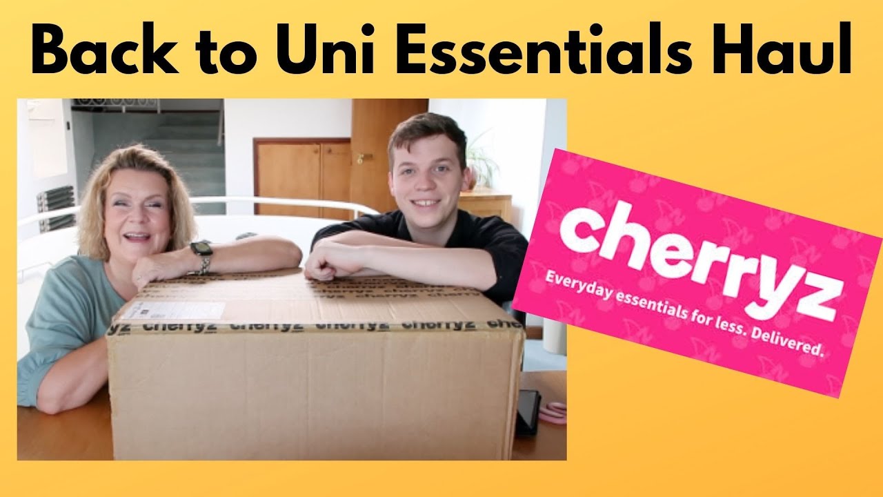 Back To Uni Student Essentials Haul With Will - YouTube