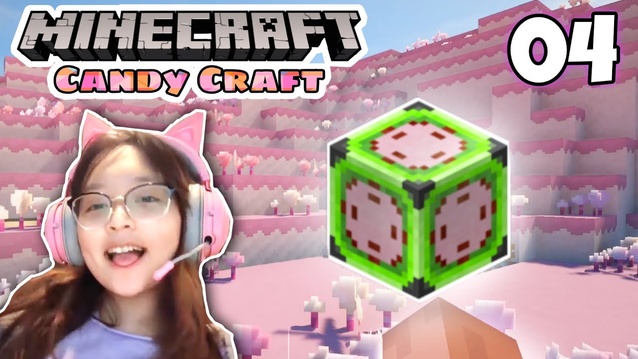 ស្រួលហើយ !!! បានម៉ាសុីនផលិតពិសេស !!! 😍 | Minecraft Candy Craft Part 04 ...