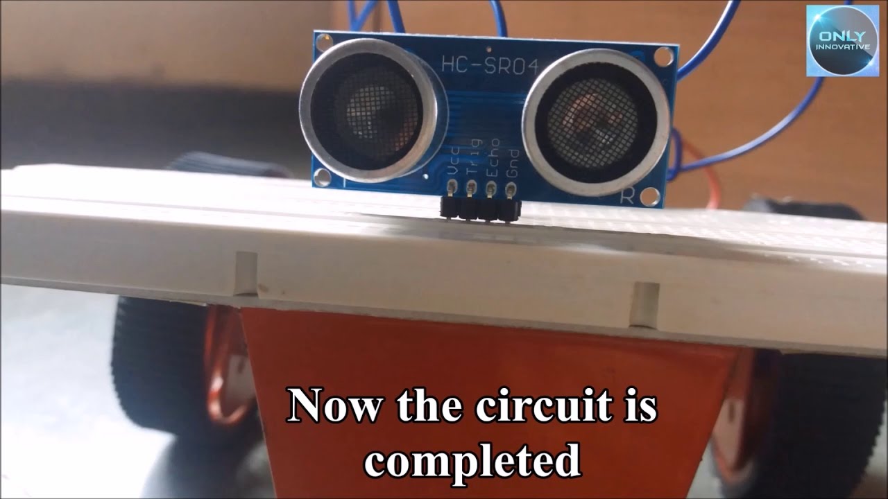 DIY Obstacle avoiding robot - YouTube