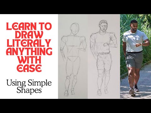Learn To Draw Anything perfectly in 8 minutes - using Simple Shapes ...