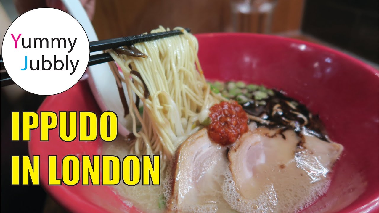 WHY THIS IS BEST RAMEN IN LONDON, Ippudo (一風堂) Ramen - YouTube