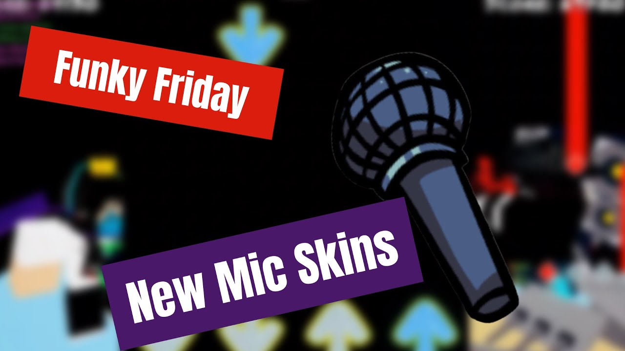Funky Friday | Mic Skins | Roblox | Ft. My Friend Knuh - YouTube