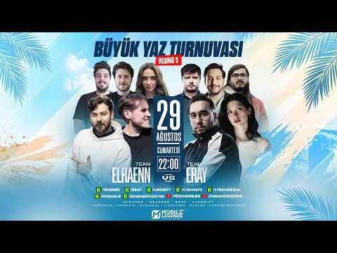 BÜYÜK KAPIŞMA! TEAM ERAY VS TEAM ELREAN RRANE PARANOİD - Mobile Legends Canlı Yayın