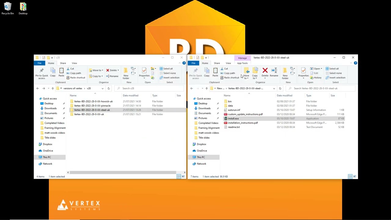Vertex BD Steel 2022 - Single User Installation Guide - YouTube