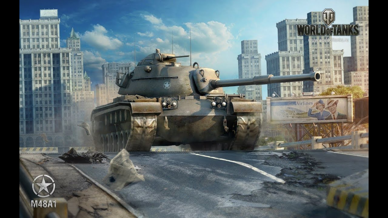 World Of Tanks - M48 Patton [HD] - YouTube