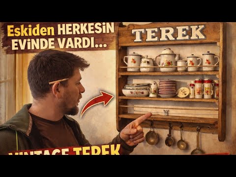 TEREK YAPTIK! |#handmade #diy #diycrafts #woodscraft 