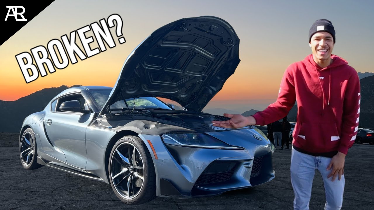 He Said My New Supra Was BROKEN... *Friends React* - YouTube
