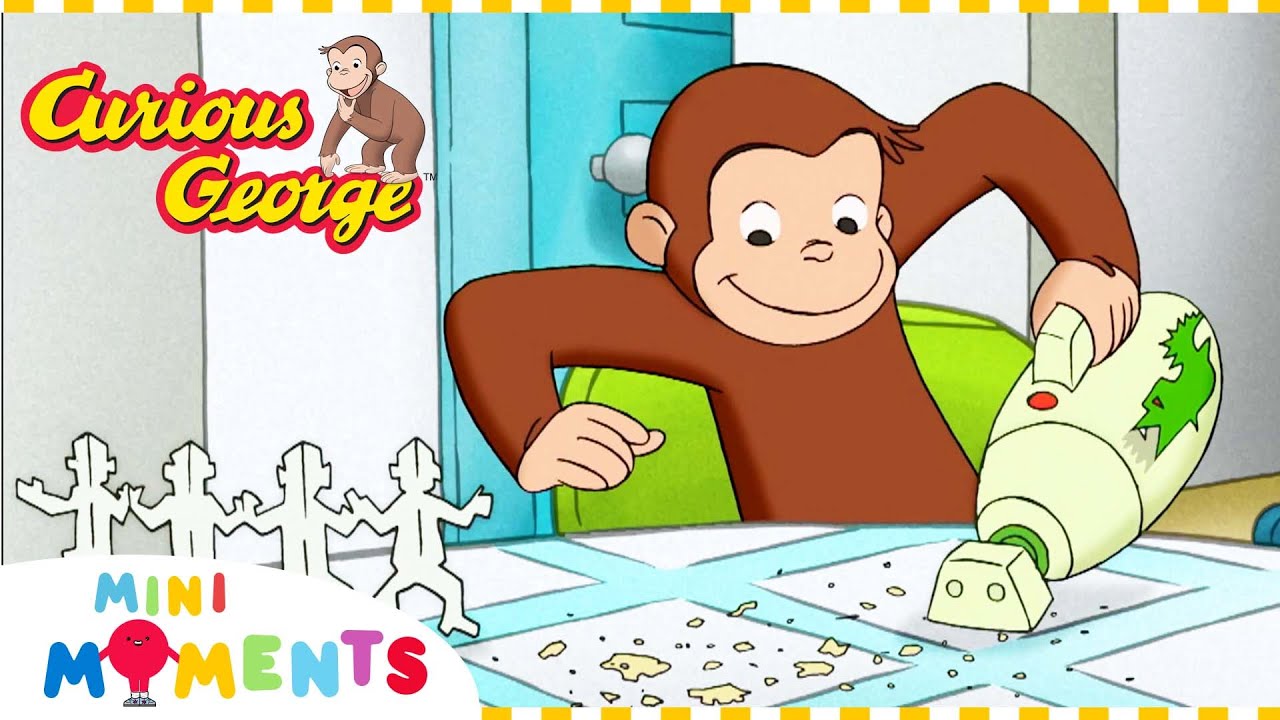 Learn To Clean With George! 🧼 | Curious George | Clip | Mini Moments ...