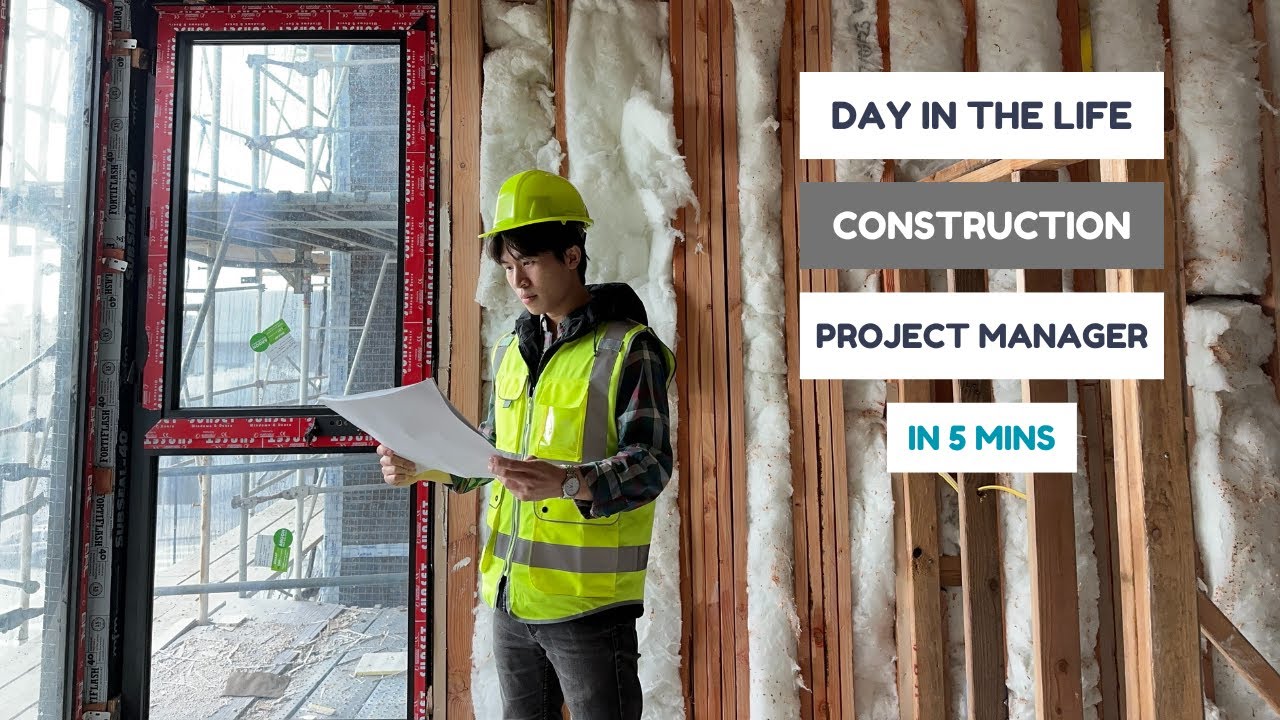 Day in the life of a Construction Project Manager (in 5 mins) - YouTube