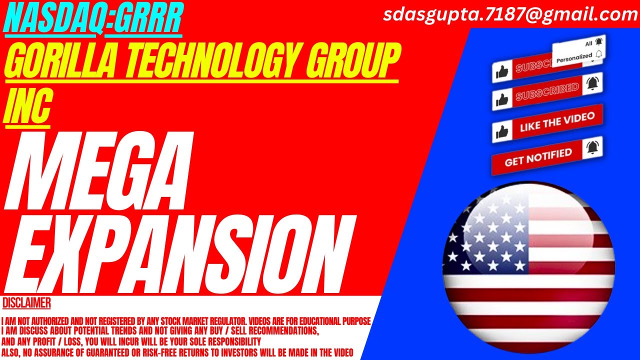 MEGA EXPANSION : GRRR STOCK ANALYSIS | GORILLA TECHNOLOGY GROUP INC ...