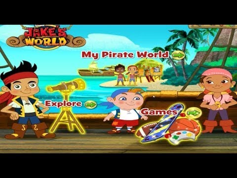 Jake's World Jake and the Never Land Pirates Game for Kids full new ...