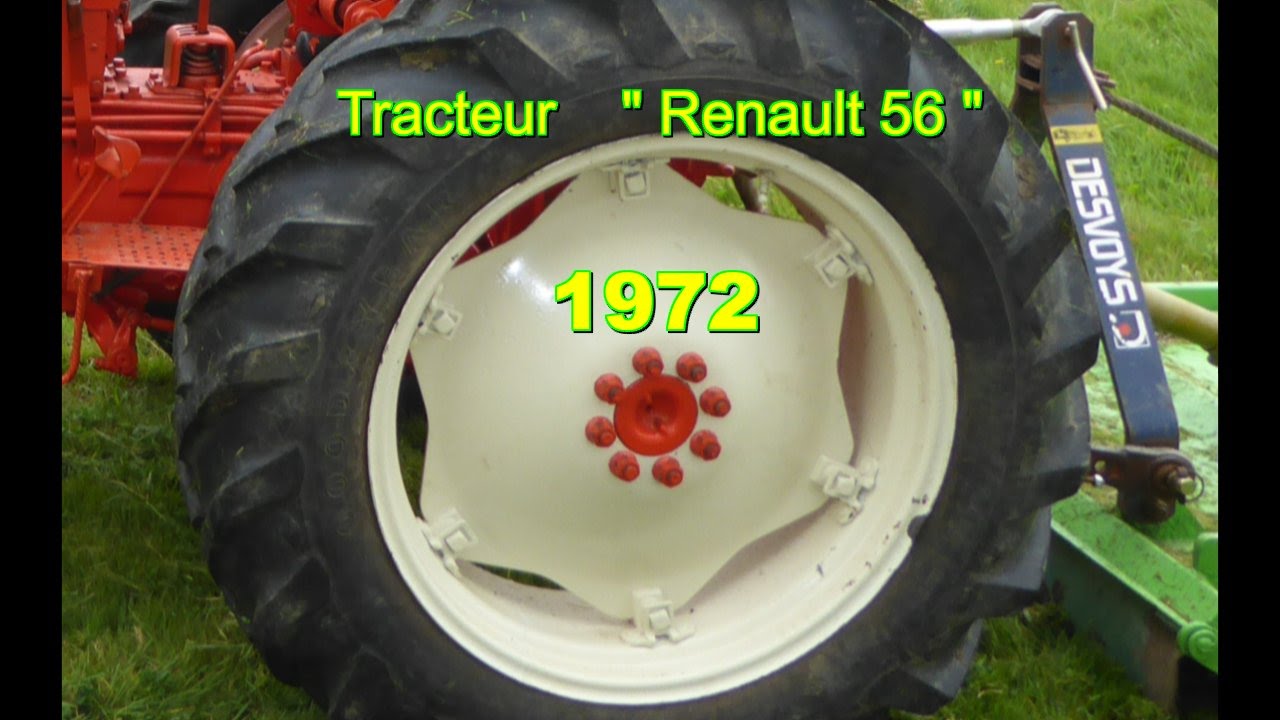 Tracteur Renault 56 - YouTube