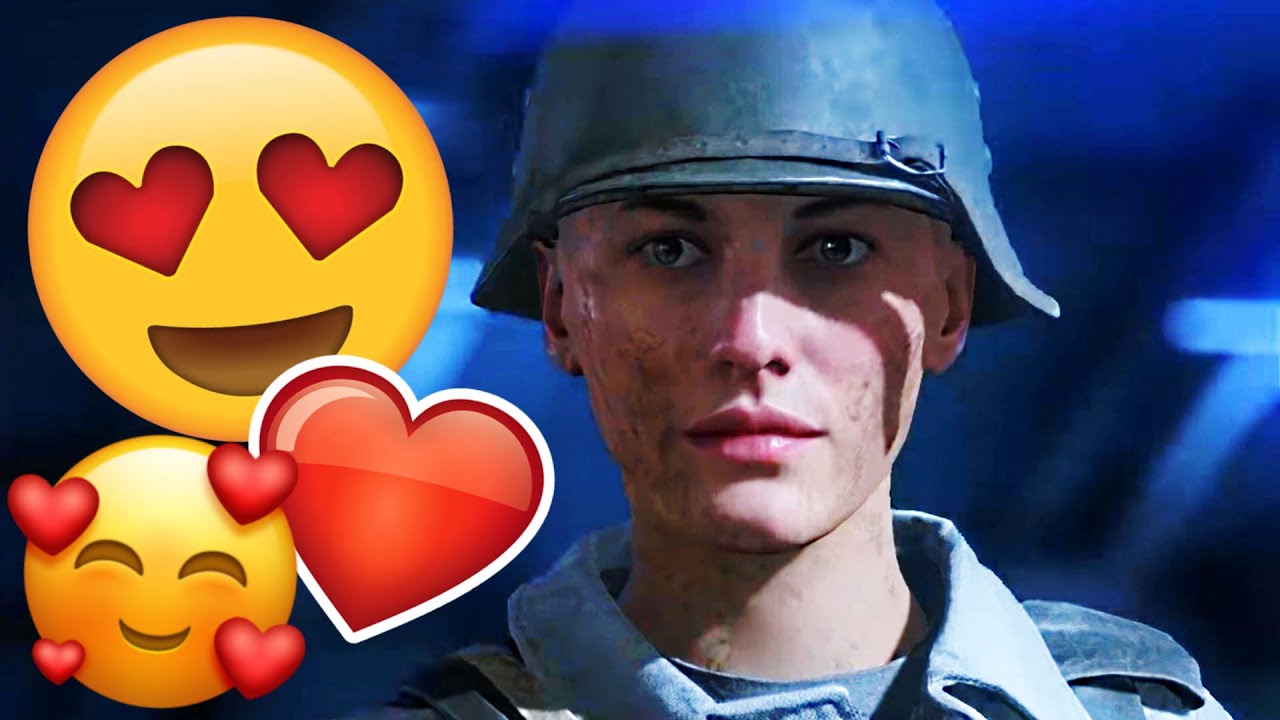 The Most Beautiful Character in Battlefield 5 😍 - YouTube