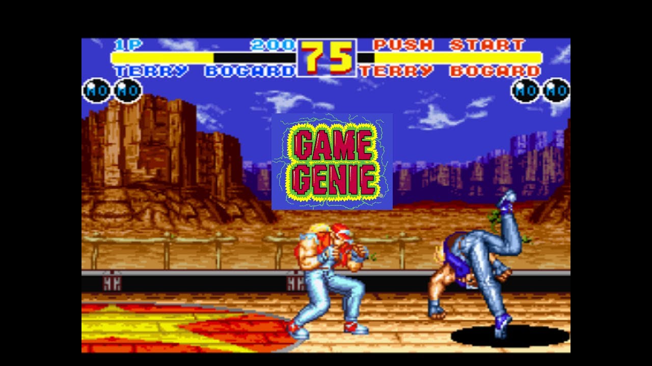 Fatal Fury Game Genie (Mega Drive) - YouTube