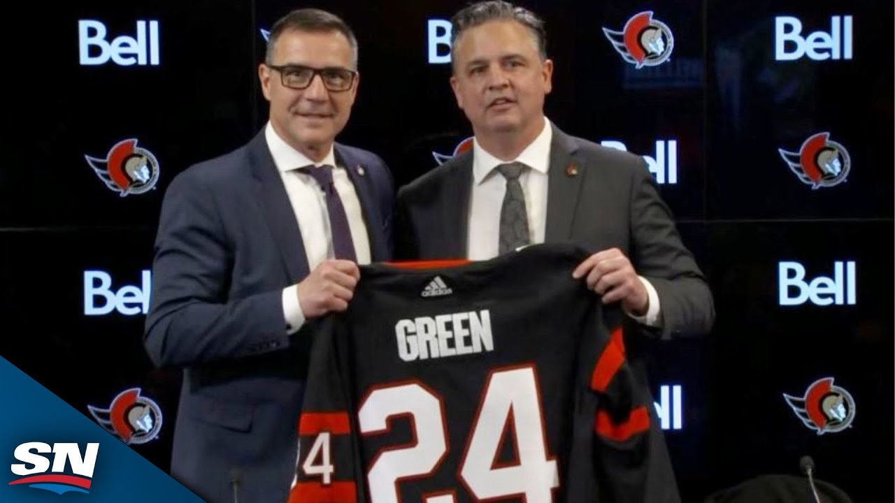 Watch Full Press Conference: Travis Green Unveiled As Senators NEW Head ...