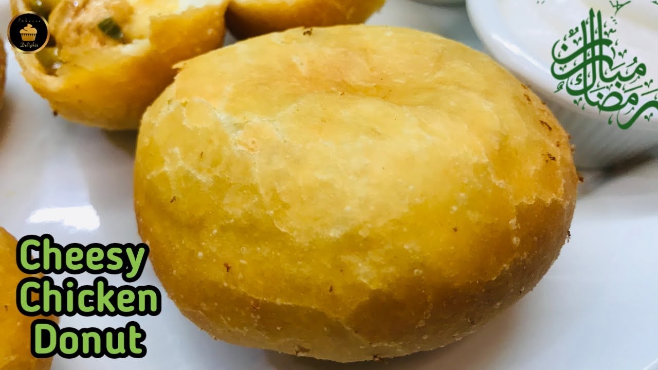 Cheesy Chicken Donuts Recipe | Chicken Donut Recipe | Fry Don't Recipe ...