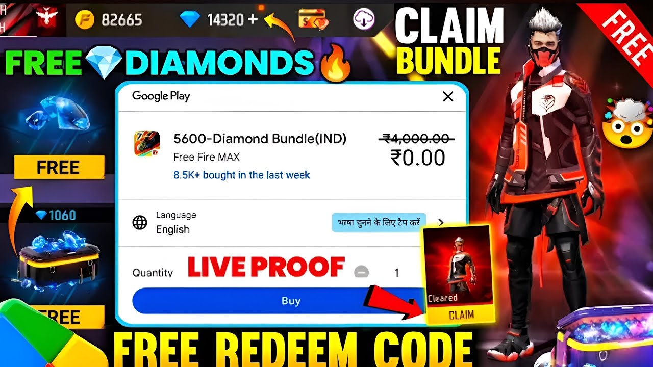😍 Free Redeem Code | New App For New Redeem Code | Claim Free Google ...