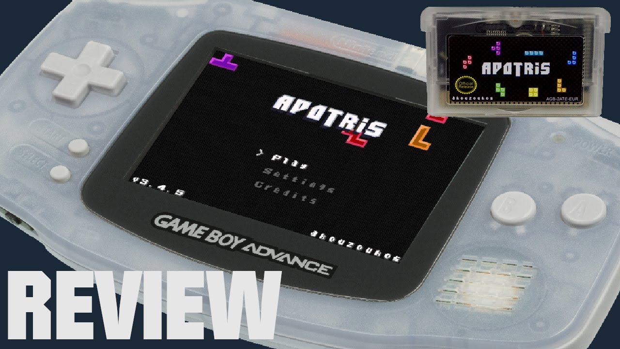 Die BESTE TETRIS-Version für Handhelds? Apotris Review (Nintendo GBA ...