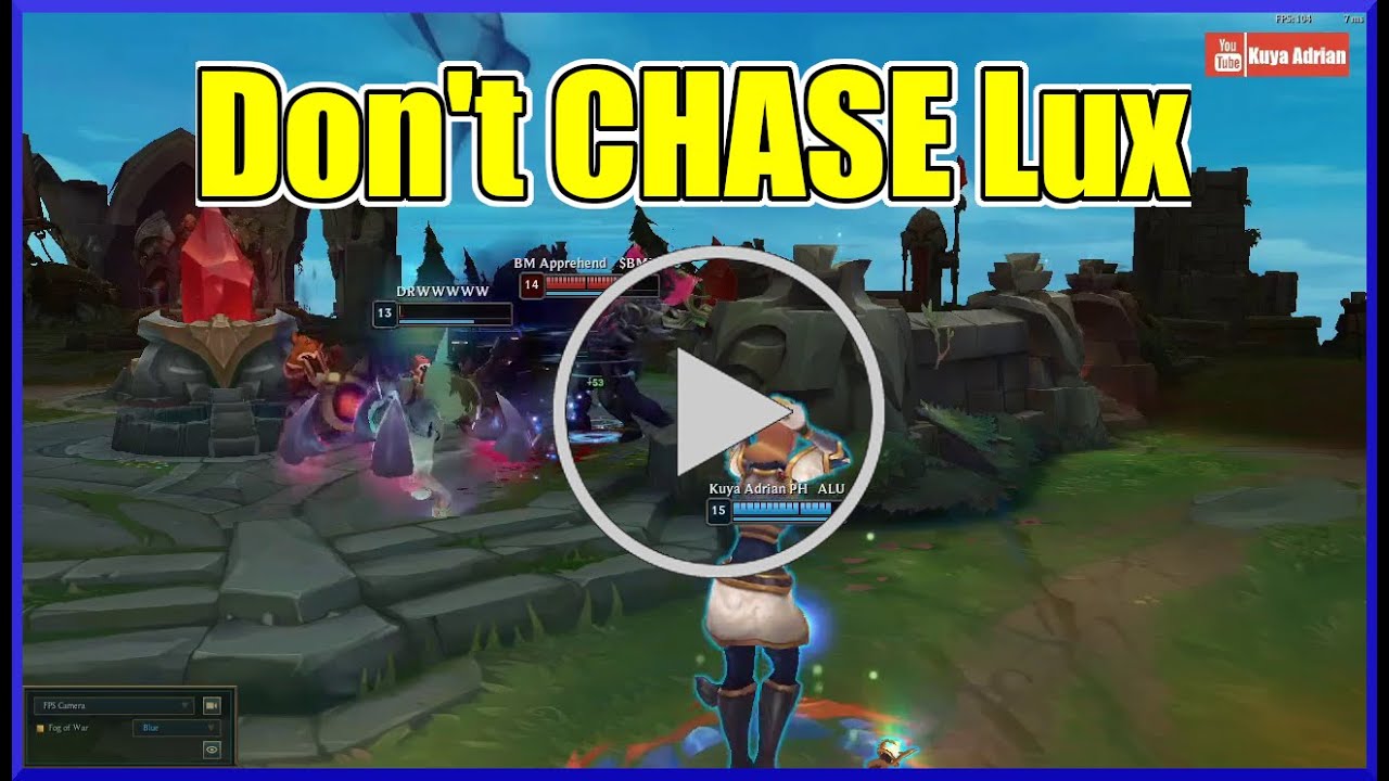 Lux Montage - Report Lux and Don't Chase Lux | Lux Meme - YouTube
