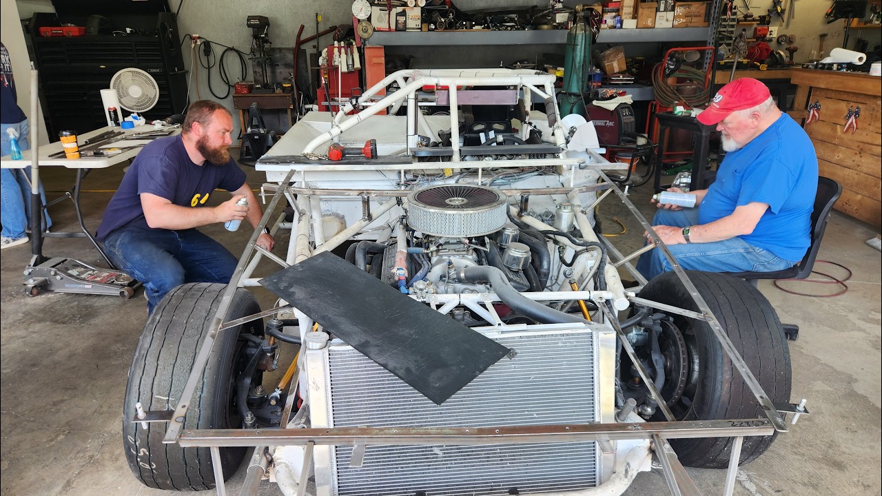 88 Monte Carlo Racecar Body Install Part 8 - YouTube