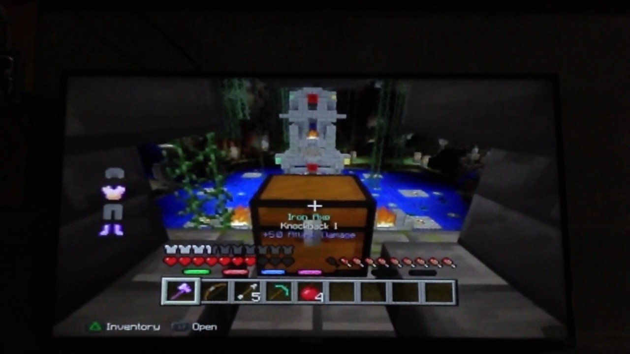 Minecraft PS3 minecraft battle mini game EP 1 cavern - YouTube