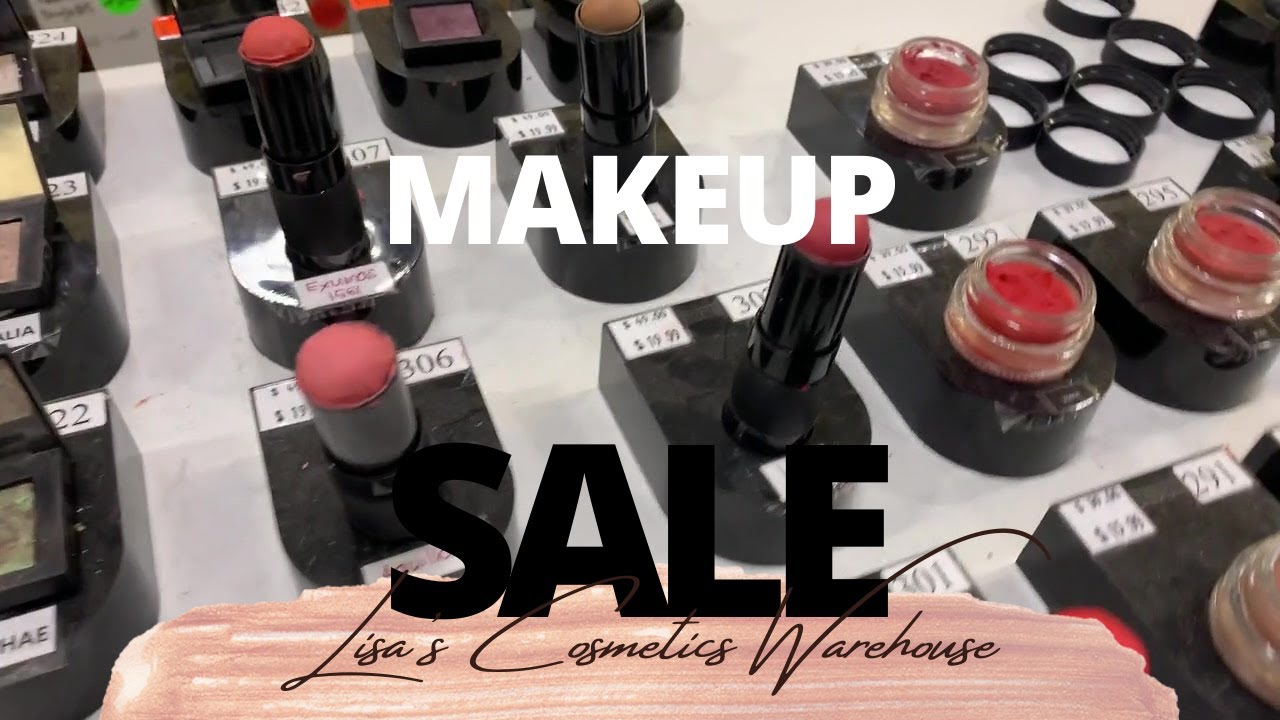 Makeup Products At Lisa's Cosmetics Warehouse Sale | Nov 2022 | Nature ...
