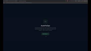 AutoFixOps - Your on-call engineer that never sleeps