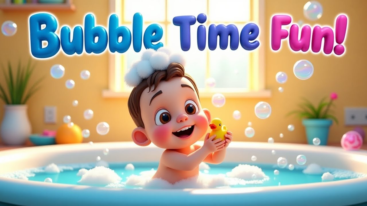 Bath Song - "Bubble Time Fun! - Nursery Rhymes For Babies - Kids songs ...