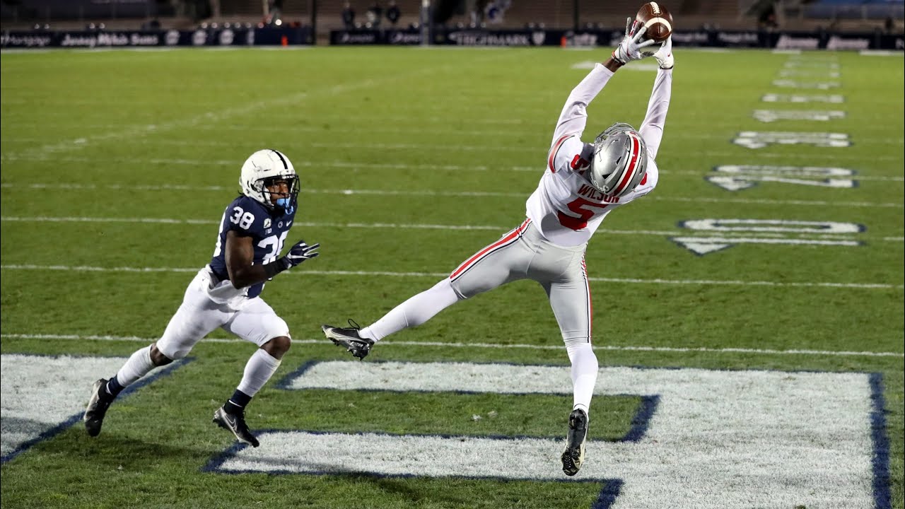 Garrett Wilson highlights vs Penn State (2020) - YouTube