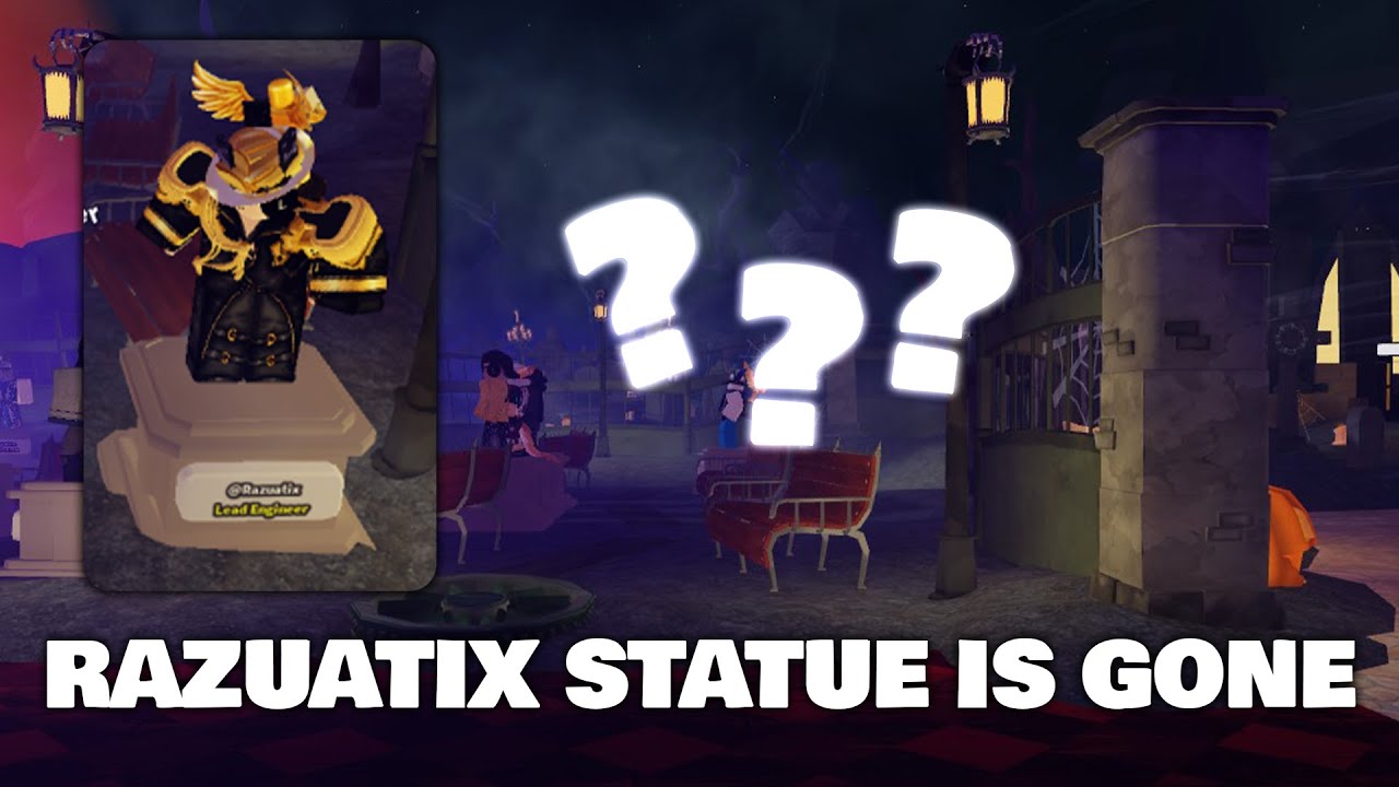 They Just Removed Razuatix Statue From The Lobby! TDS (Roblox) - YouTube