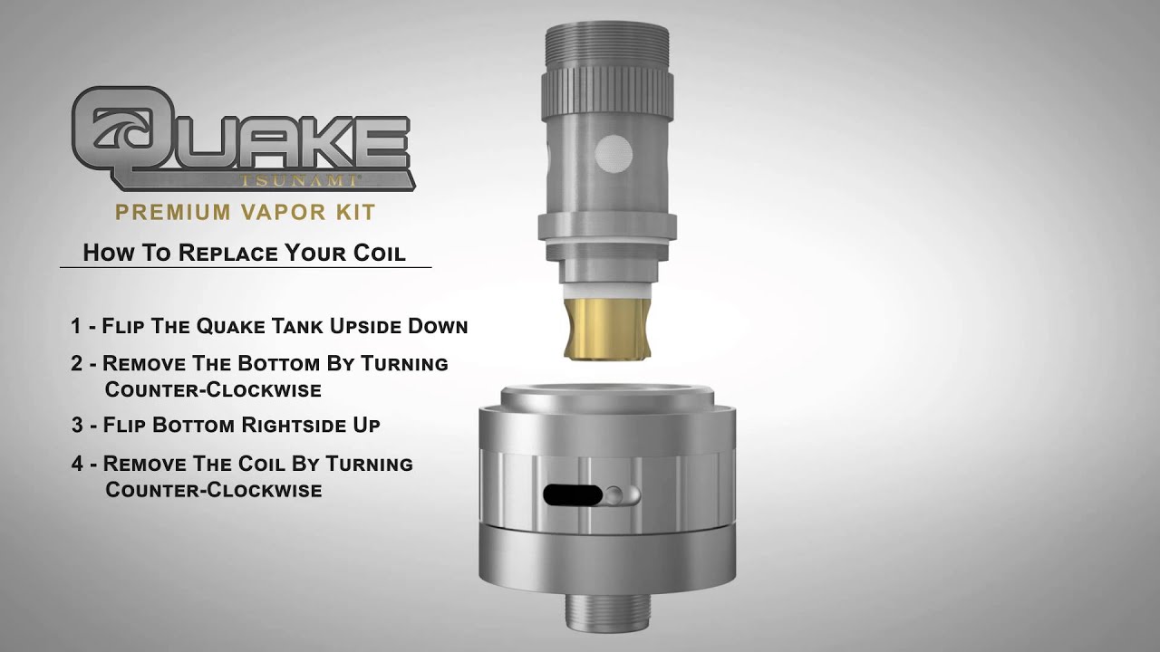 How to Replace the Quake Sub ohm Box MOD Coil - YouTube