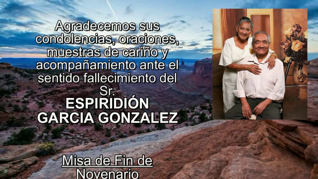 Espiridion Garcia Gonzalez "Don Piri" Fin de Novenario - YouTube