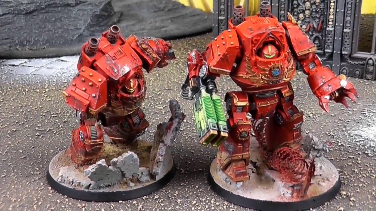 Projekt Update - 30K World Eaters Red Butchers Dreadnoughts - Phantasos ...