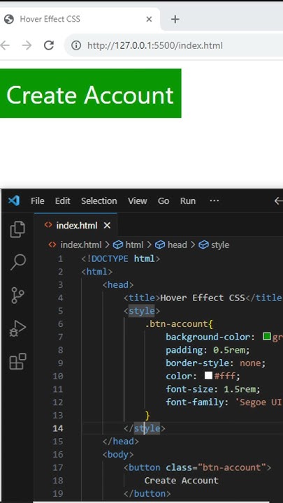 Html Css Hover Effect Button Css Hover Effect Youtube