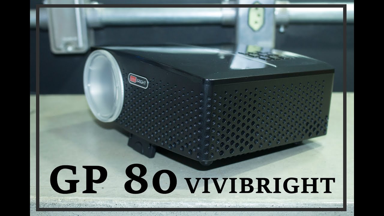 PROJETOR VIVIBRIGHT GP 80 (Basic Version-) || UNBOXING - YouTube