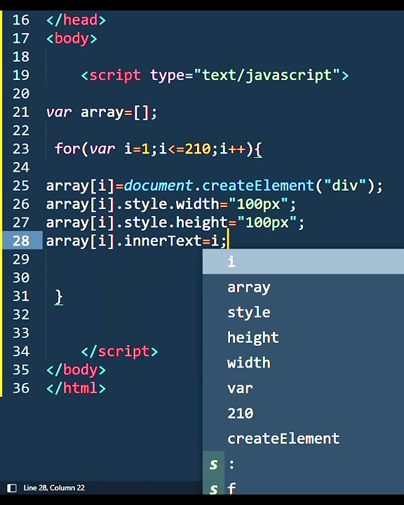 Using Javascript Creating And Appending Multiple Div To Body Shorts Html Javascript Youtube