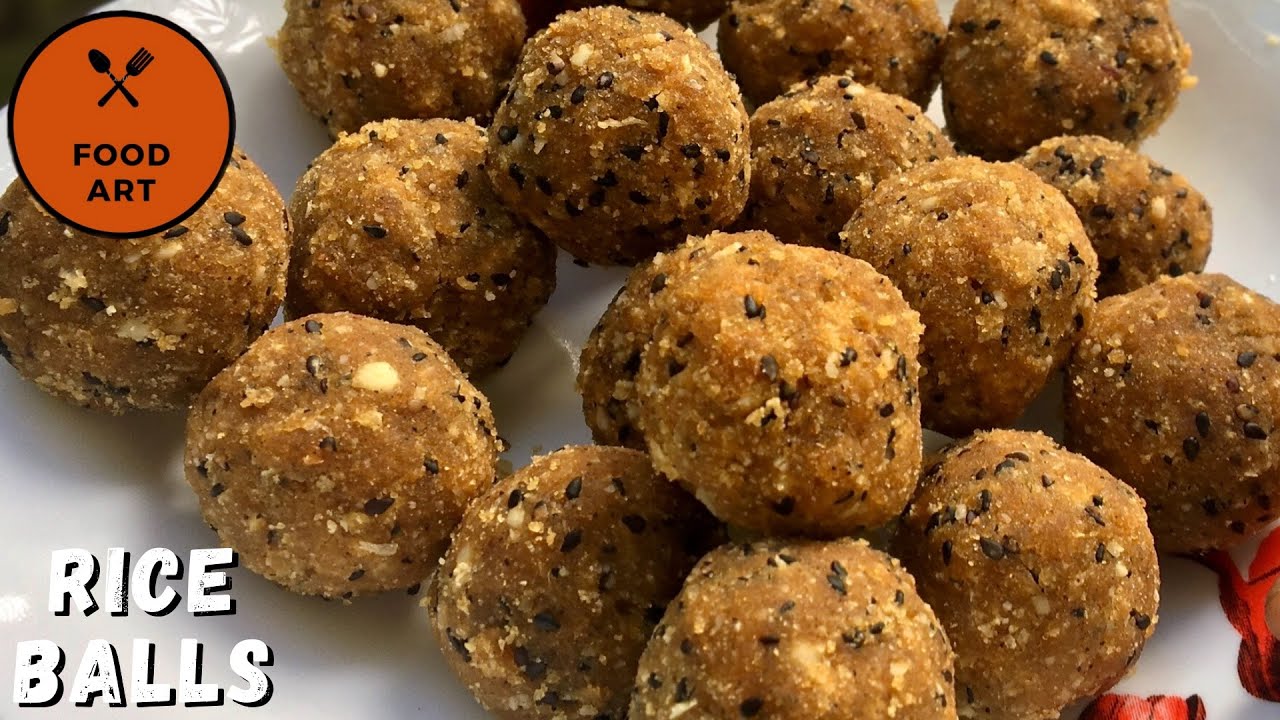 ARI UNDA | KERALA TRADITIONAL RICE LADOO | FOOD ART RECIPES - YouTube