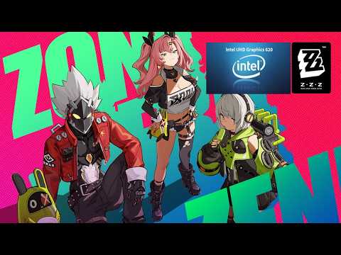 Играю в Zenless Zone Zero на интегрированной видеокарте Intel UHD 620.