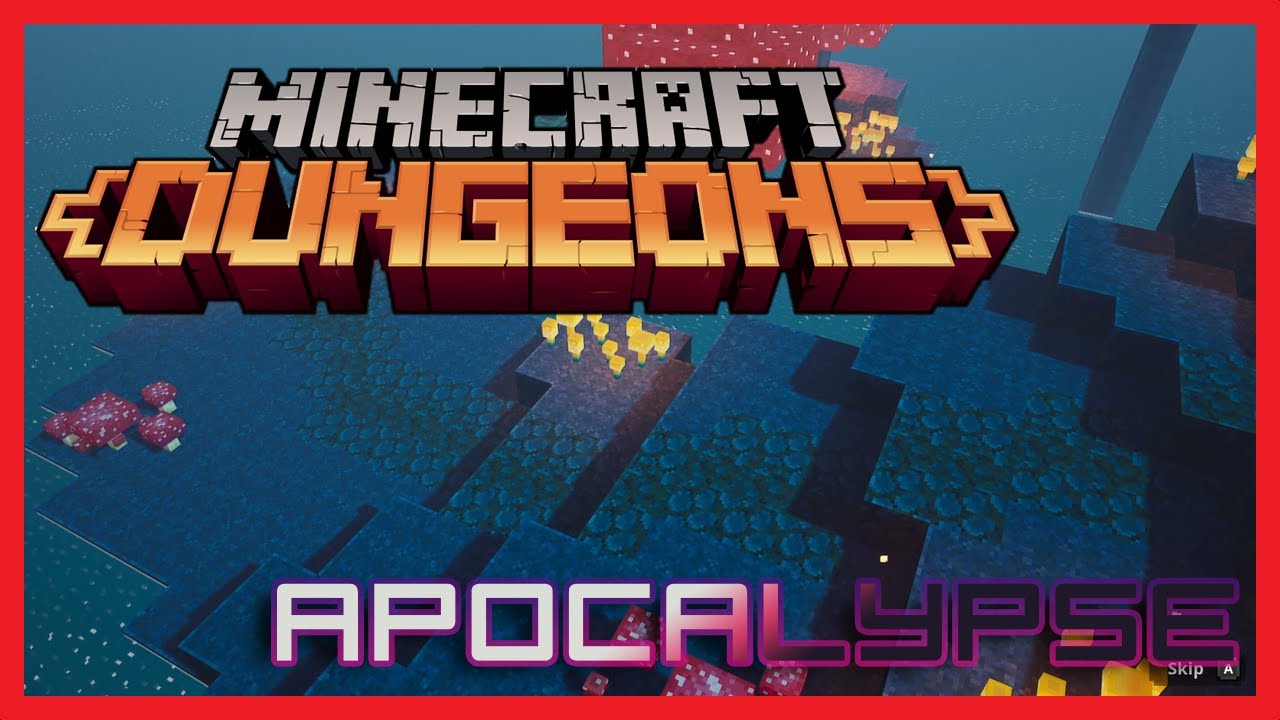 Minecraft Dungeons (Apocalypse) EP #14 - Mooshroom Mania! - YouTube