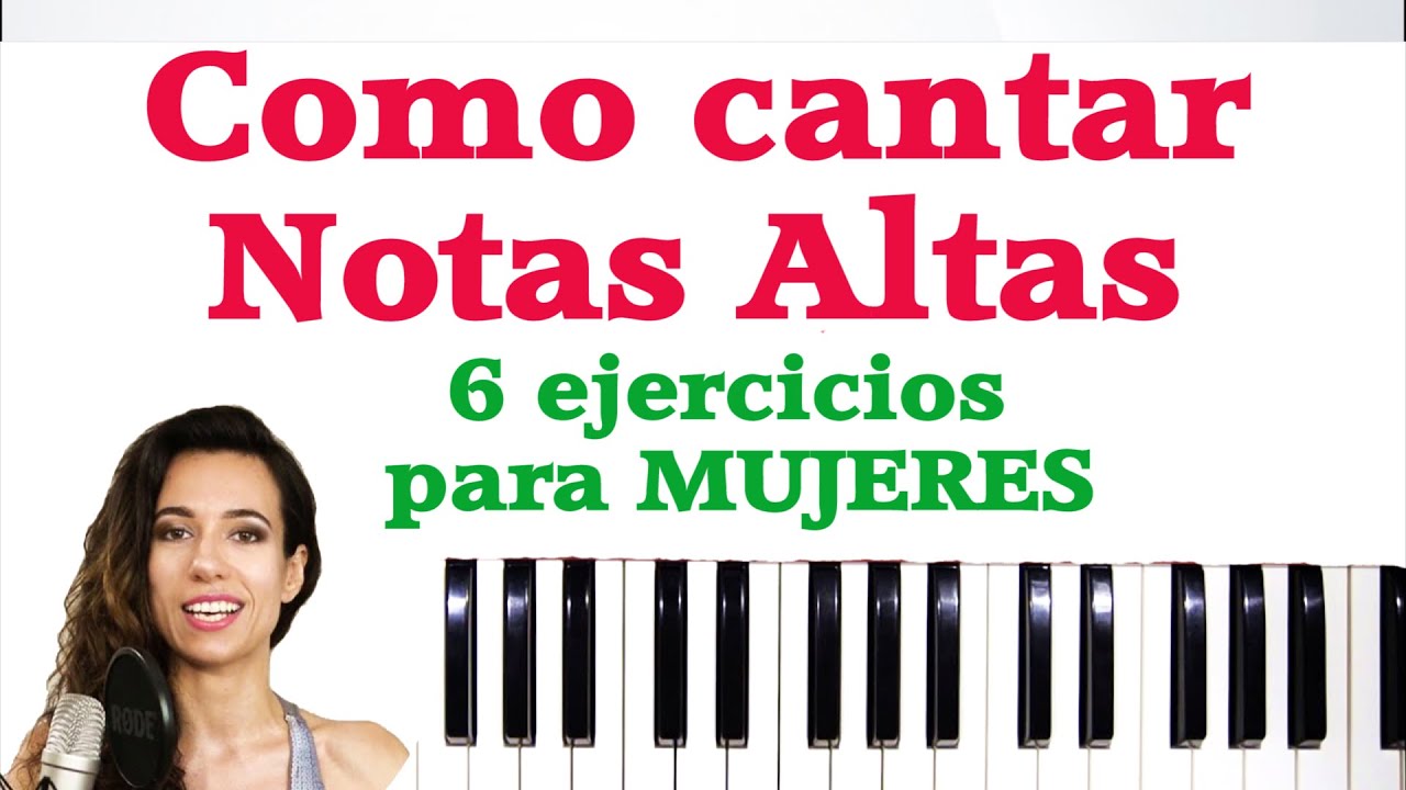Como Cantar Notas Agudas. CALENTAMIENTO vocal para NOTAS ALTAS. Clases ...
