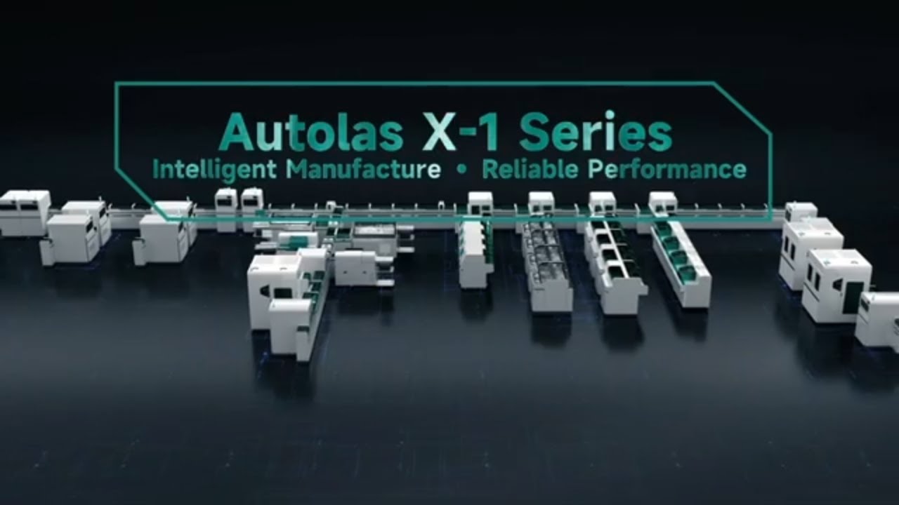 Total Laboratory Automation System Autolas X-1 Series - YouTube
