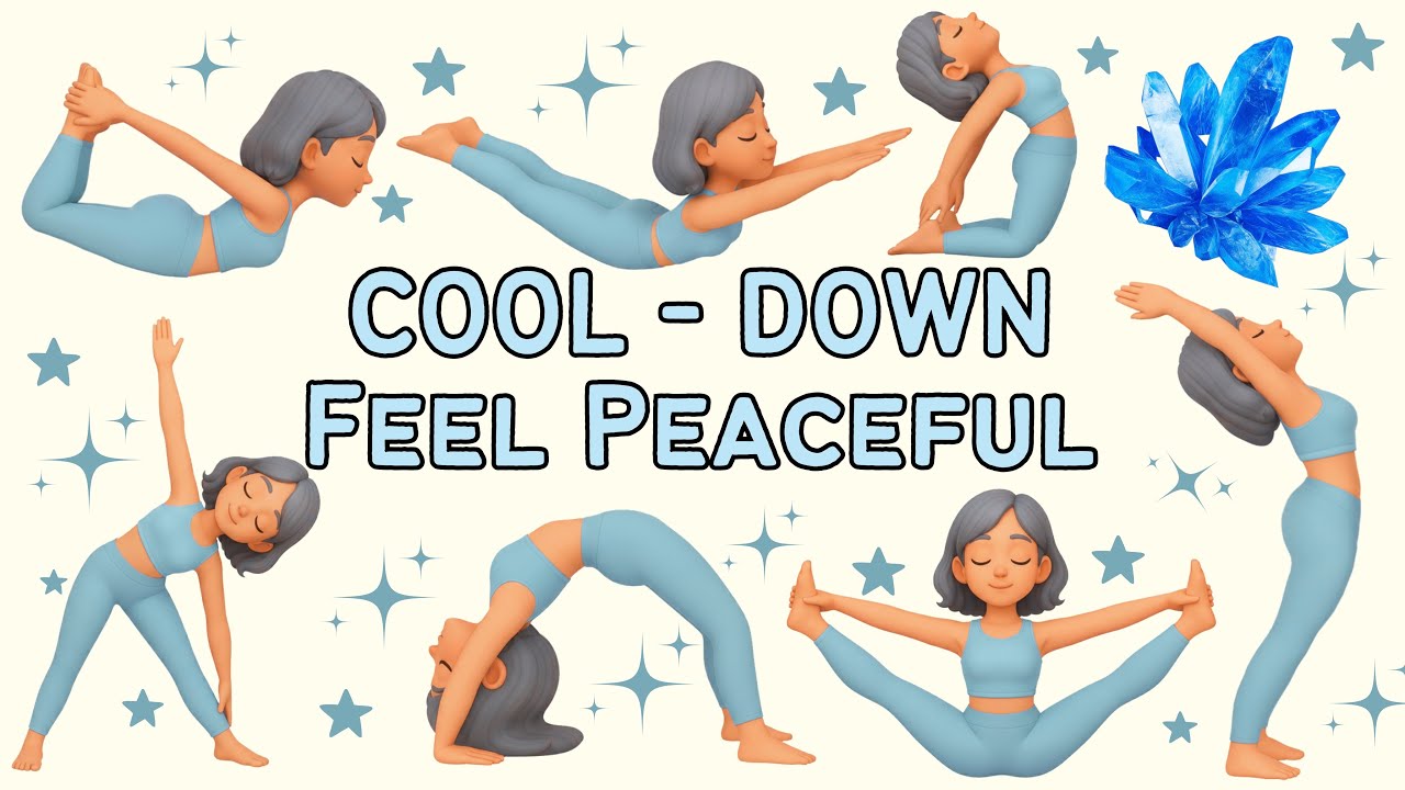 Cool-Down Yoga for Kids | Stretch, Unwind & Feel Peaceful - YouTube