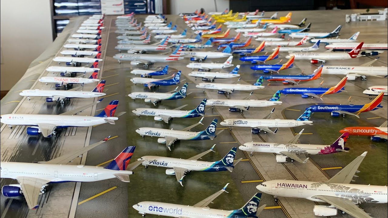 FULL 95+ Gemini Jets Collection | 1:400 & 1:200 Model Collection Update ...