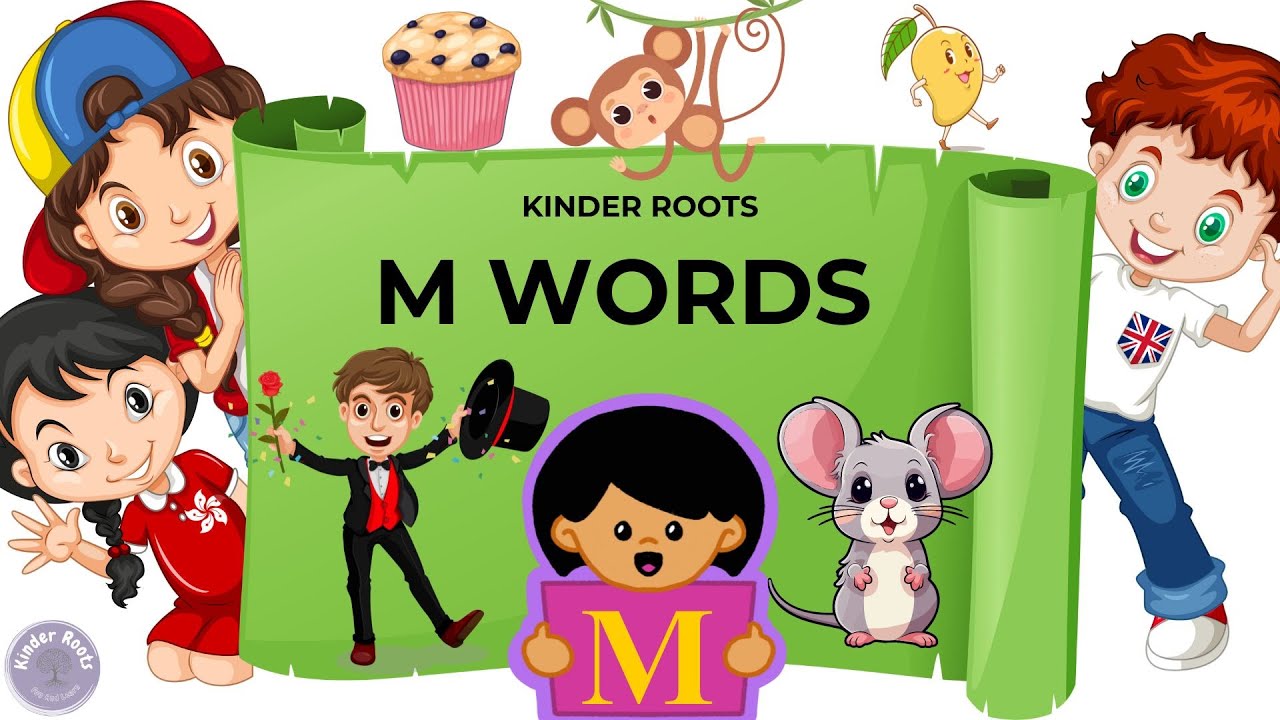M Words | Words That Starts With M | Discover 'M' Words | A-Z Learning ...