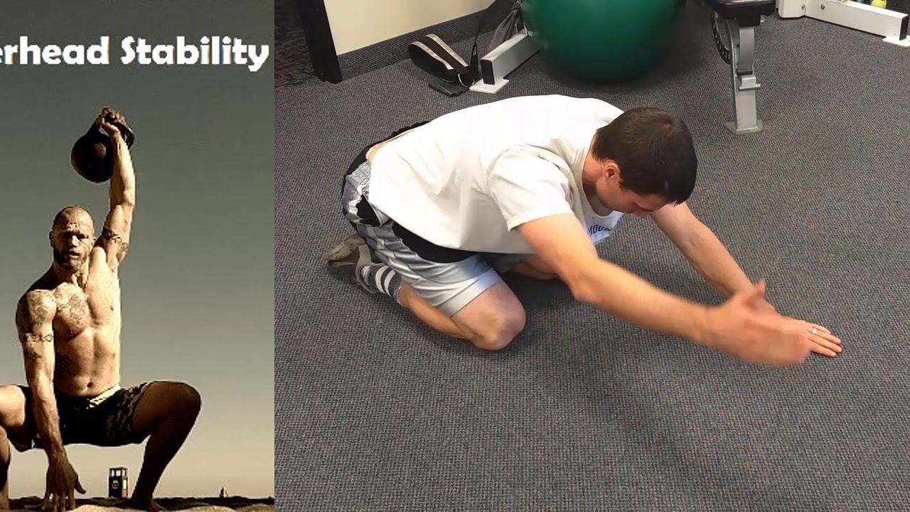 Reach Roll Lift Shoulder Stability Exercise - YouTube