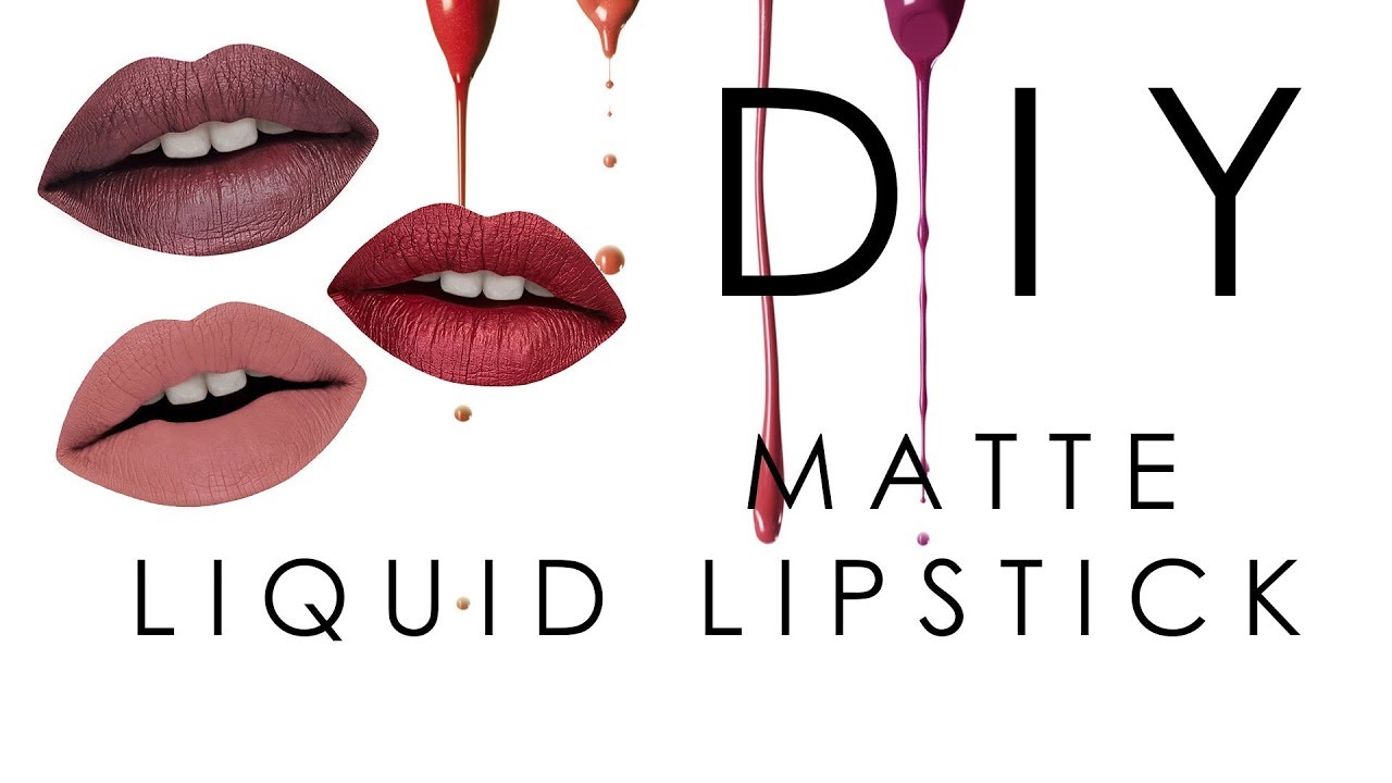 DIY Matte Liquid Lipstick at Home | Easy, Cheap and Long Lasting ...
