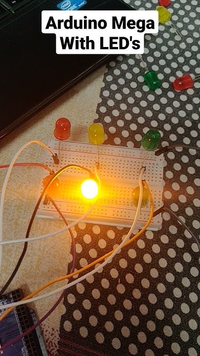 Arduino Mega with LED #arduino #education #arduinoproject #shorts #short #youtubeshorts # ...