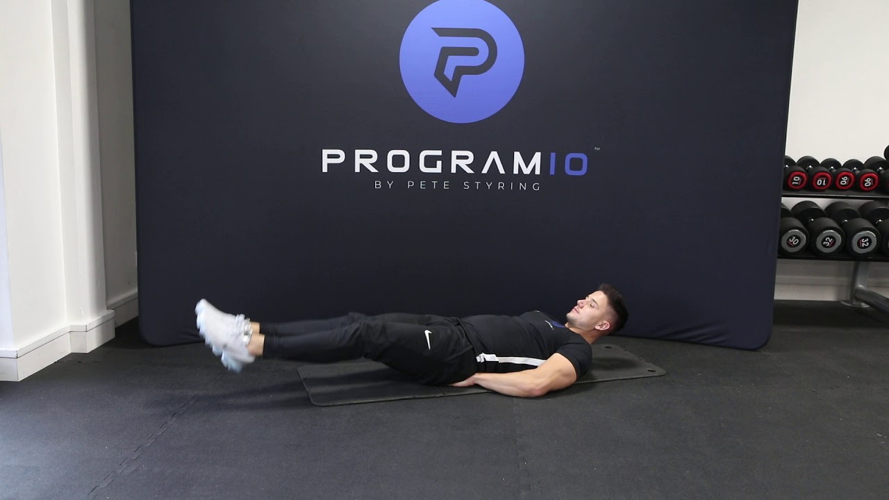 PROGRAM 10 360 DEGREE LEG RAISE - YouTube