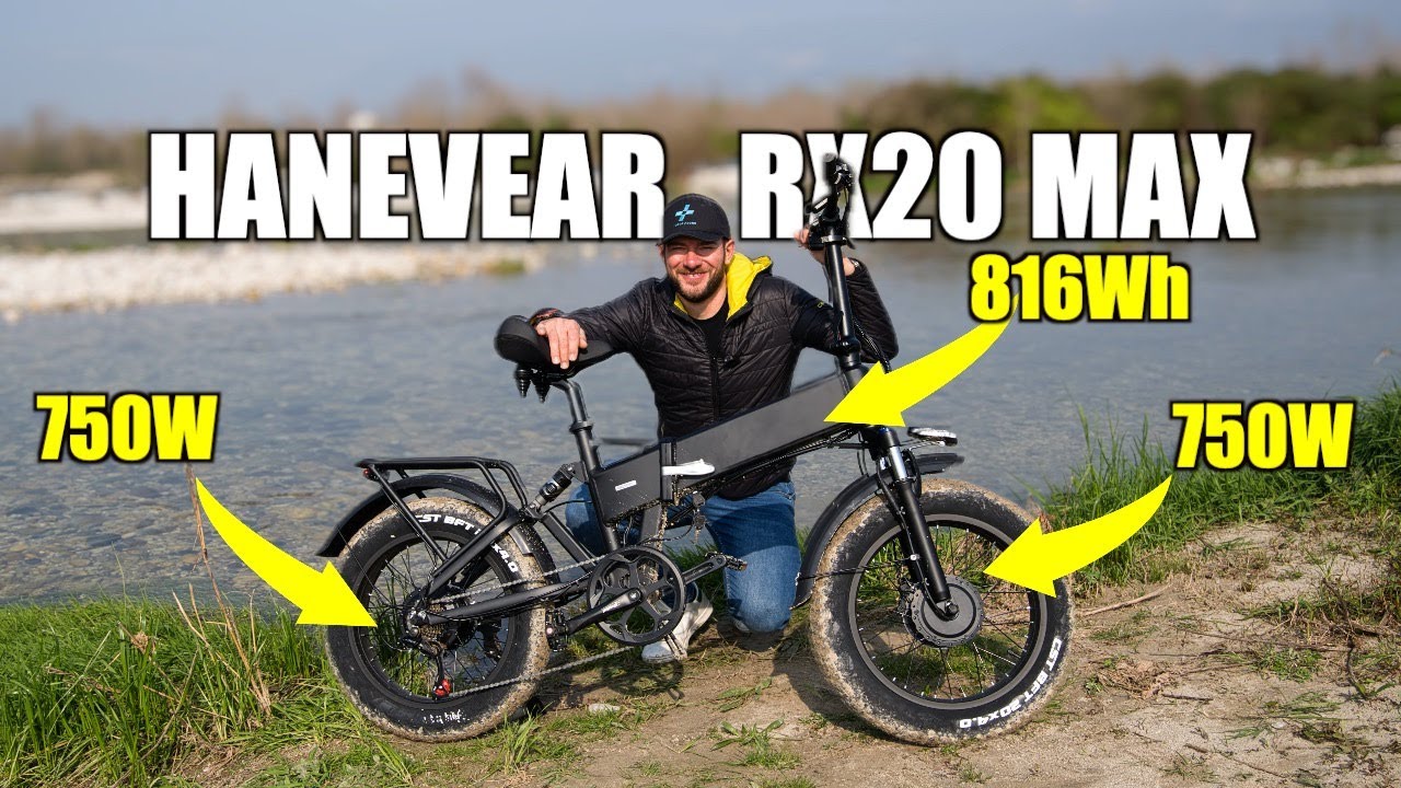 Bici Elettrica con doppio motore 1500W! HANEVEAR RX20 MAX - YouTube